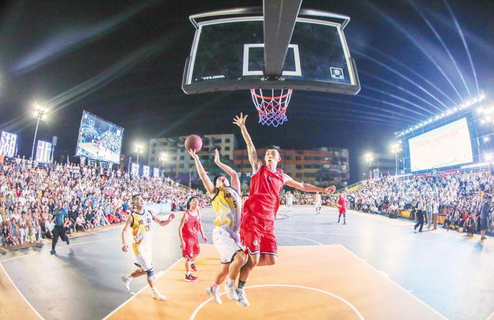 Rural basketball tournament kicks off in Daye City, Hubei