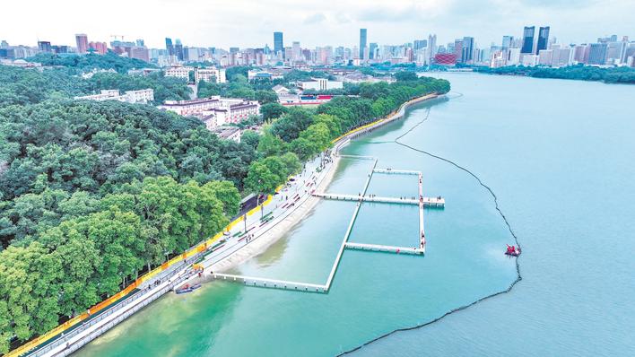 Third phase project of Wuhan East Lake Greenway to complete
